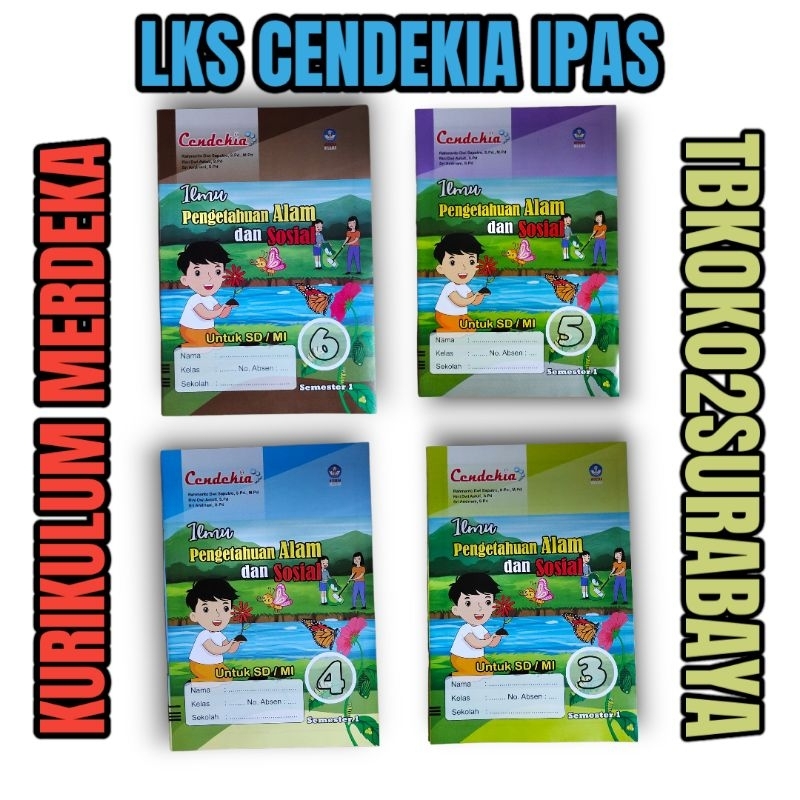 Jual LKS CENDEKIA IPAS SD KELAS 123456 SEMESTER 1 PUSTAKA CENDEKIA | Shopee Indonesia