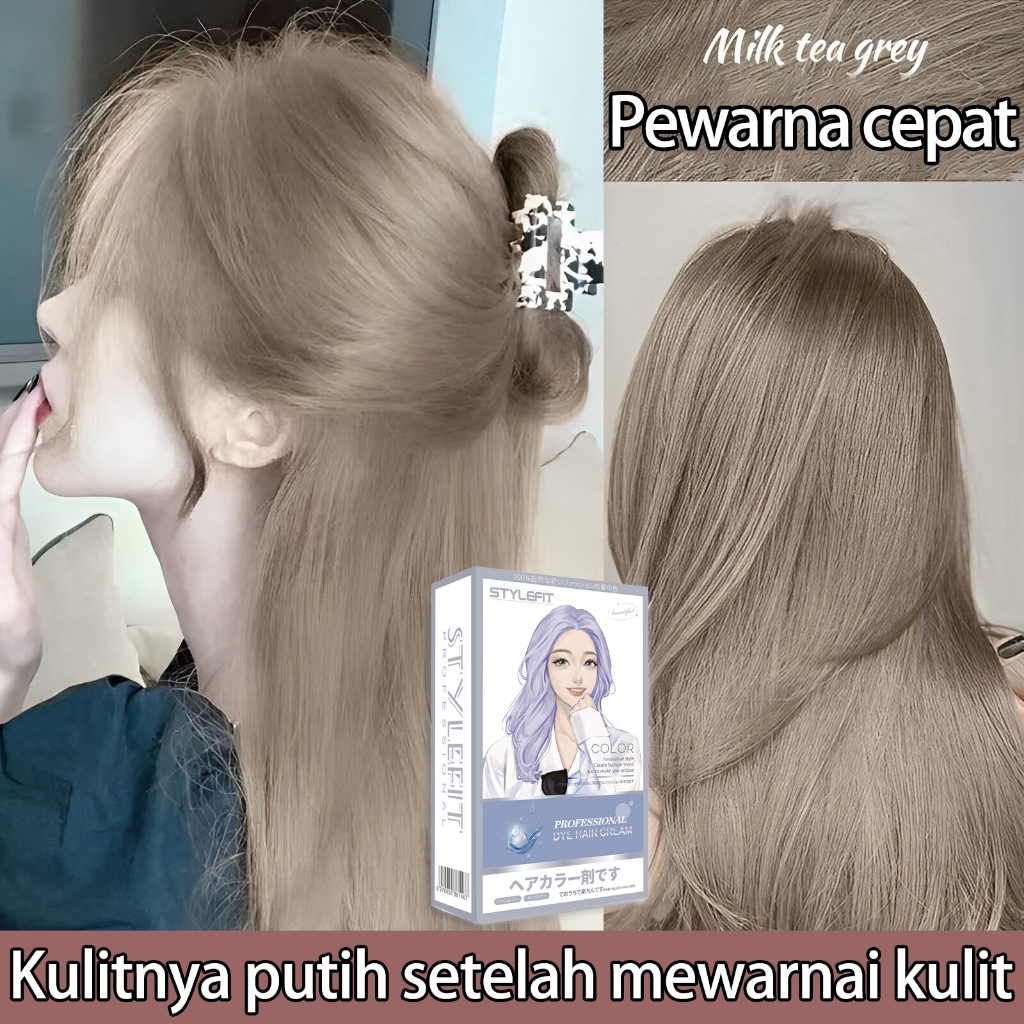 Jual 【Beli 100ml gratis 100ml】[Gaya Populer 2024] STYLE FIT cat rambut ...