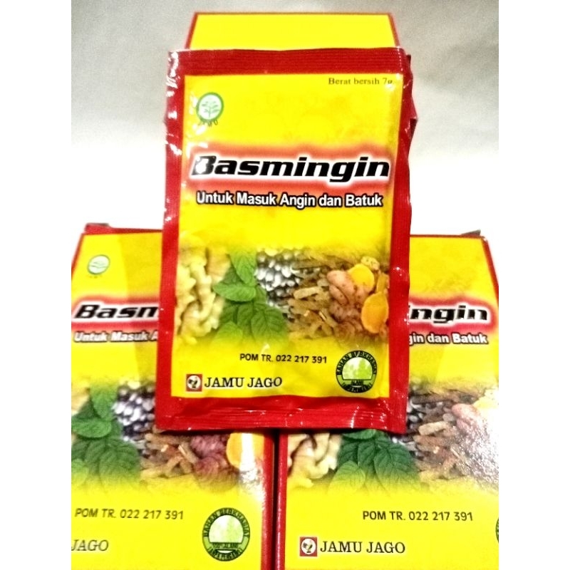 Jual JAMU BASMINGIN CAP JAGO 1PAK ISI 10 SACHET | Shopee Indonesia