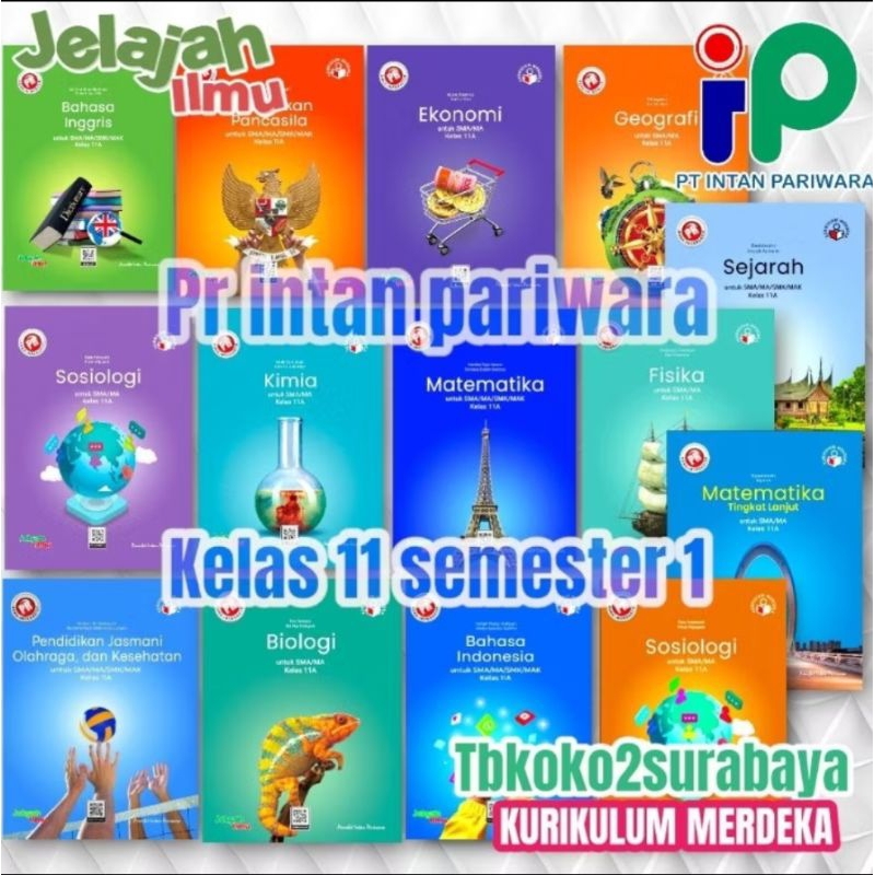 Jual BUKU PR INTERAKTIF SMA KELAS 11 SEMESTER 1 LKS INTAN PARIWARA KURIKULUM MERDEKA 2024 ...