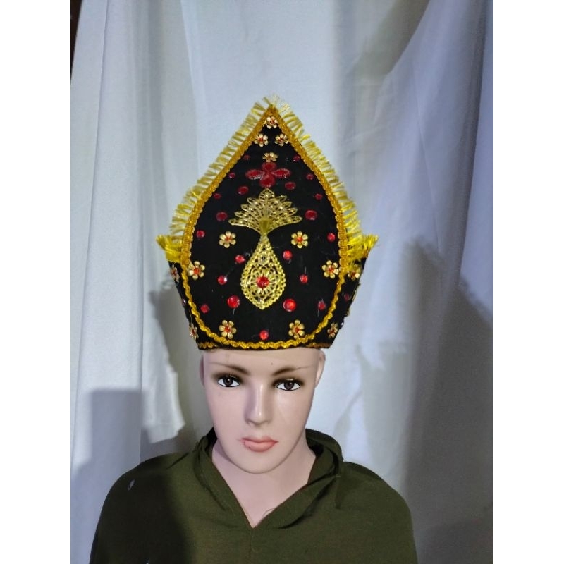 Jual topi adat Gorontalo ,mahkota Gorontalo , mahkota baju adat ...