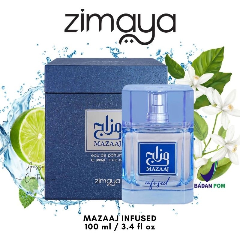 Jual Zimaya by Afnan Mazaaj Infused EDP 100ml | Shopee Indonesia