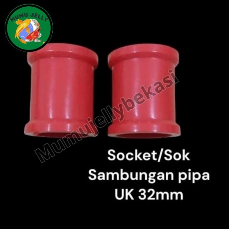 Jual socklet merah pipa pipe u-pvc | Shopee Indonesia