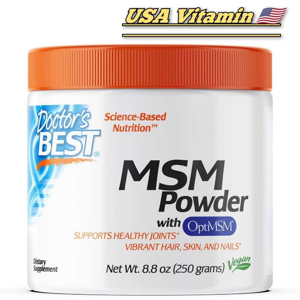 Jual Doctor's Best MSM Powder with OptiMSM (250 g) | Shopee Indonesia