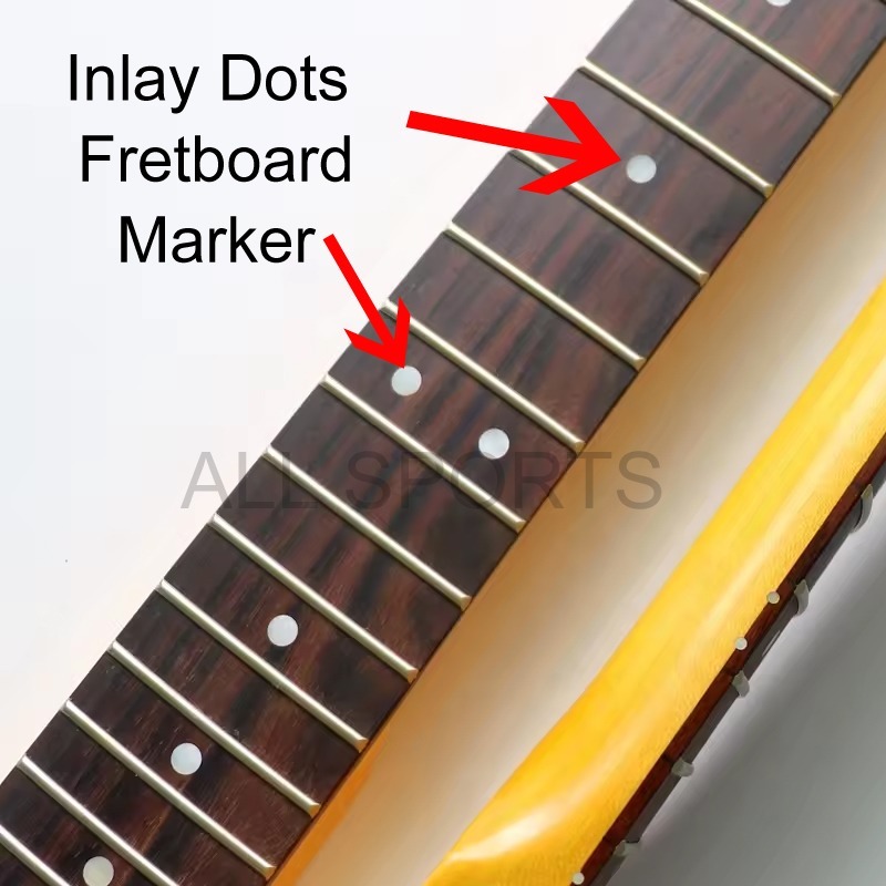 Jual Inlay Marker DOT Fretboard maker Fingerboard Putih | Shopee Indonesia