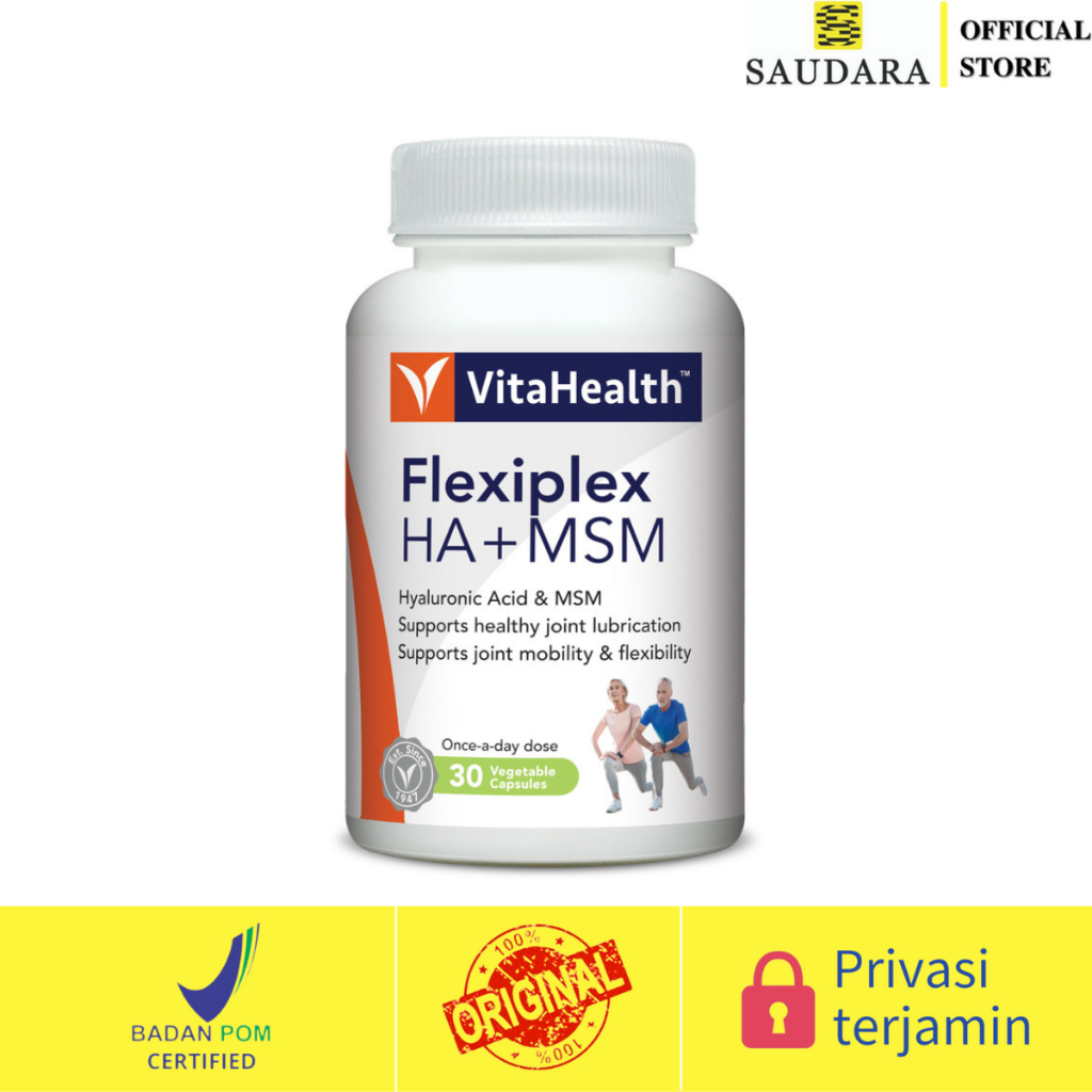 Jual VitaHealth Flexiplex HA + MSM 30's - Nyeri Sendi | Shopee Indonesia