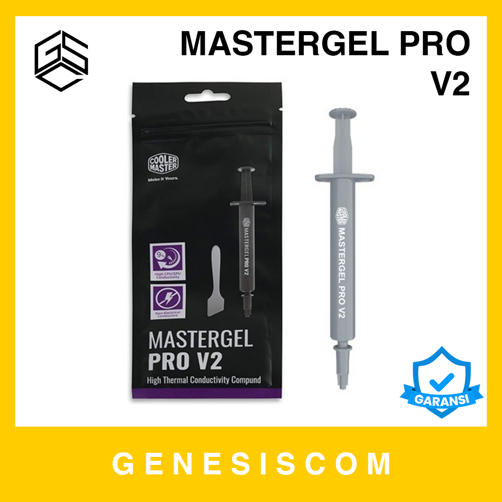 Jual Thermal Paste COOLER MASTER Mastergel Pro V2 Pasta Termal 9W ...