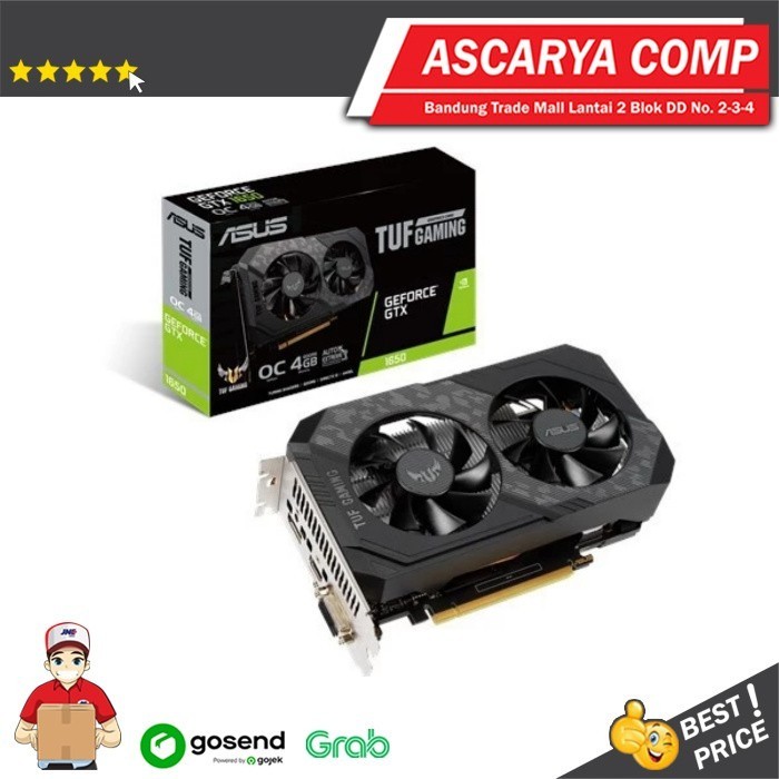Jual ASUS TUF GAMING GeForce GTX 1650 OC 4GB GDDR6 / ASUS GTX 1650 4GB DDR6 | Shopee Indonesia