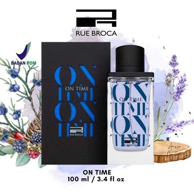 Jual Rue Broca by Afnan On Time EDP 100ml for Men | Shopee Indonesia