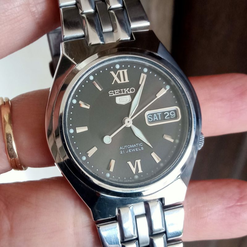 Jual Seiko5 Automatic cal 7s26-01T0 Black Dial | Shopee Indonesia