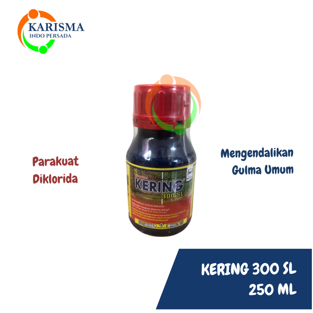 Jual Herbisida KERING 300 SL Obat Rumput Basmi Rumput Liar dan Ilalang ...