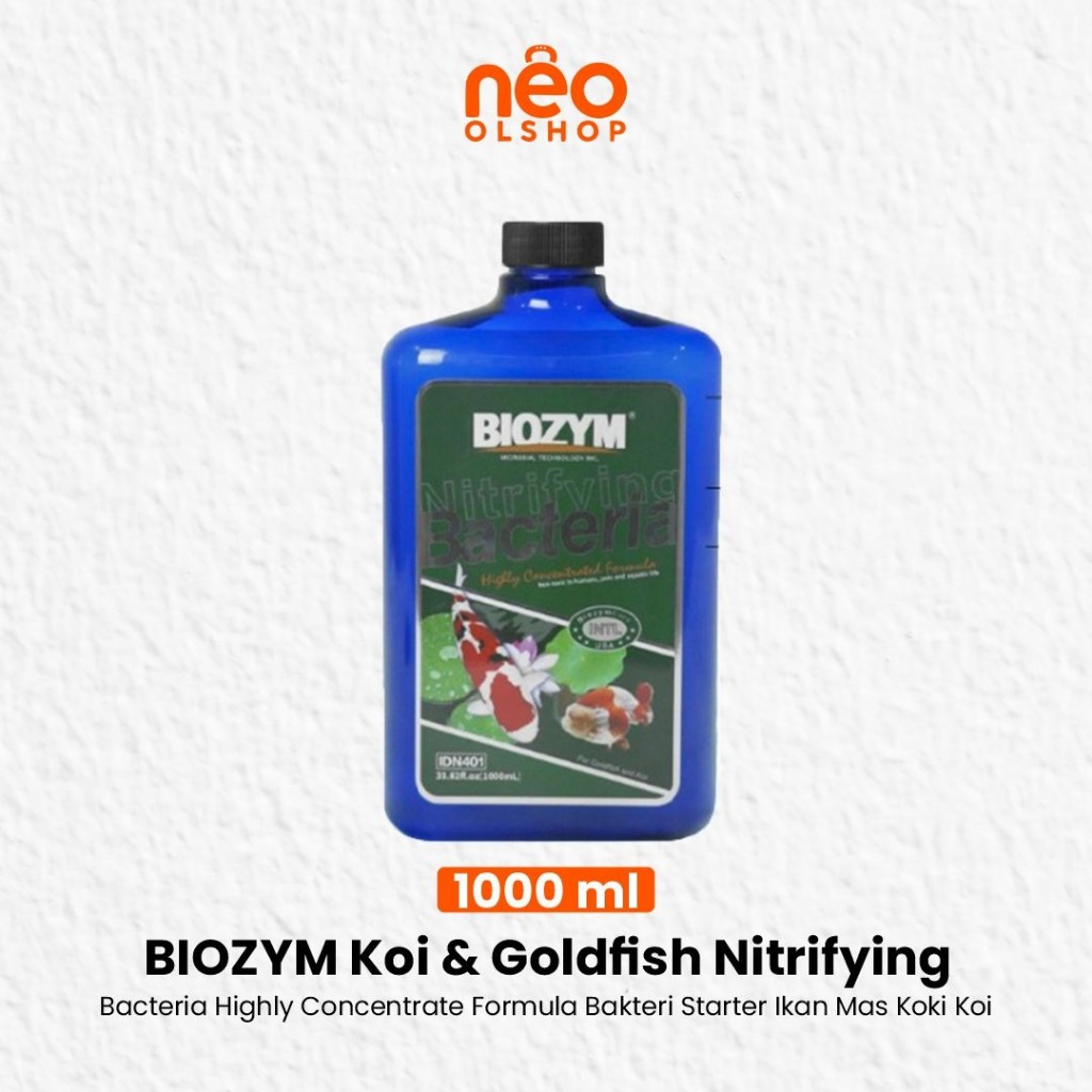 Jual BIOZYM Nitrifying Bacteria Highly Concentrate 1000ml Formula for ...