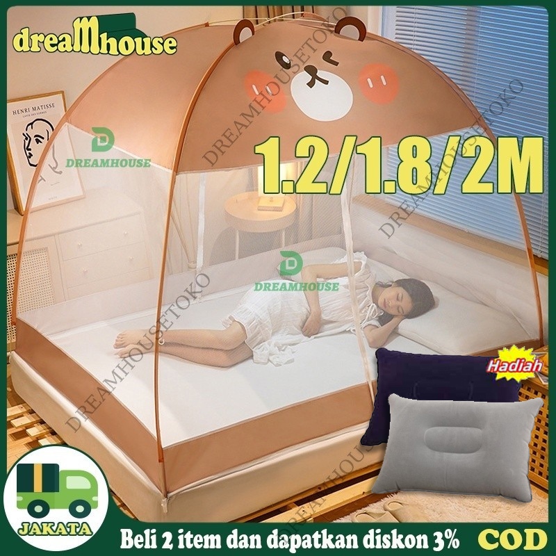 Jual Kelambu Lipat Kelambu tidur /kelambu tidur Portable 120x200 ...