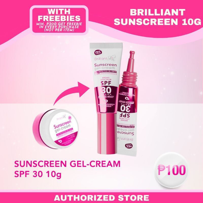 Jual sunscreen 10g spf 30 kemasan baru | Shopee Indonesia