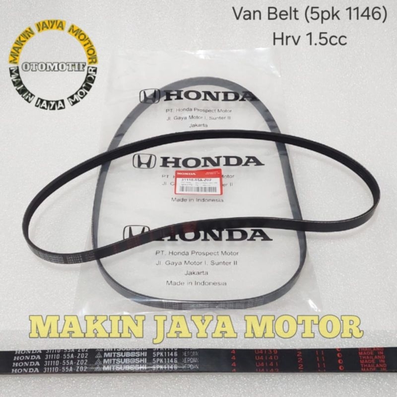 Jual FAN BELT VAN BELT TALI KIPAS HONDA HRV 1.5CC 5PK 1146 | Shopee Indonesia
