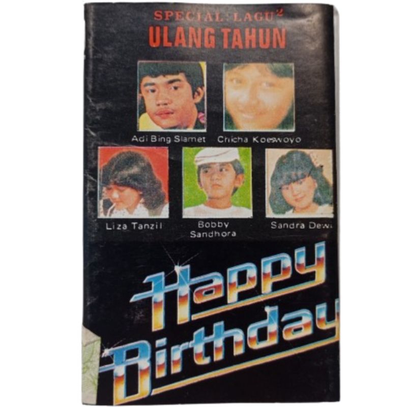 Jual kaset pita - special lagu-lagu ulang tahun (happy birthday) - Adi ...