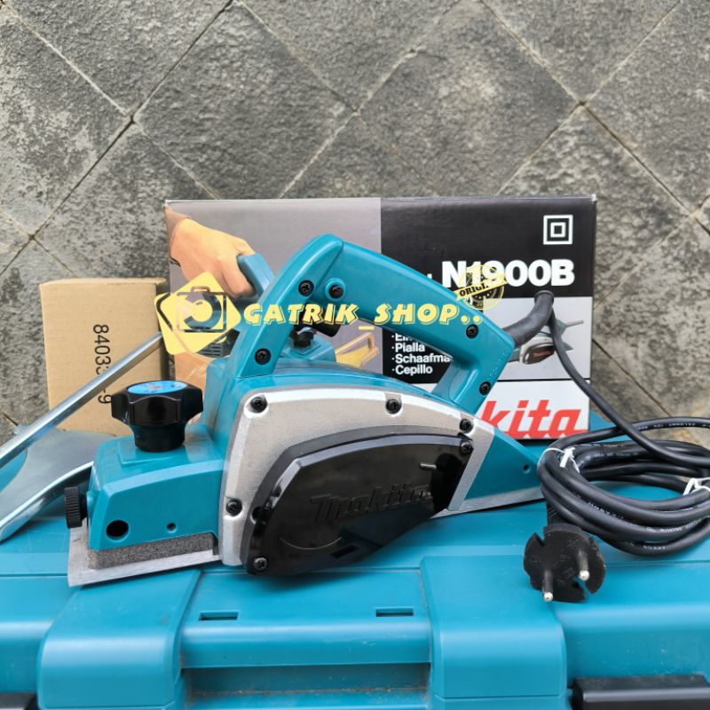 Jual Planer Makita N1900B Japan Mesin Serut Makita 1900 B 82 mm Ketam Kayu | Shopee Indonesia