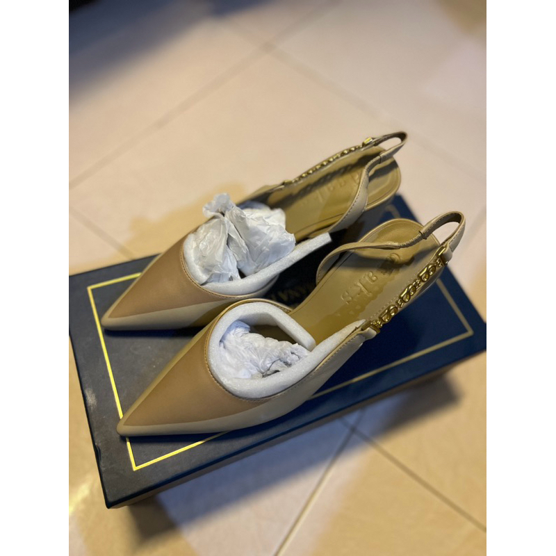 Jual buttonscarves x diana heels moka original 100% | Shopee Indonesia
