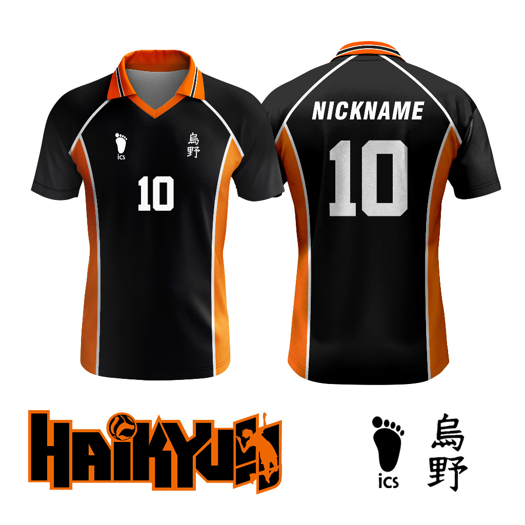 Jual Jersey ICS Haikyuu Team Vollyball Anime | Shopee Indonesia