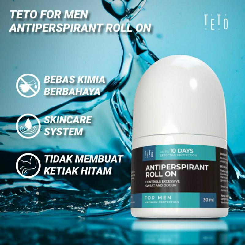 Jual Teto Antiperspirant Roll on for Men 30ml | Shopee Indonesia