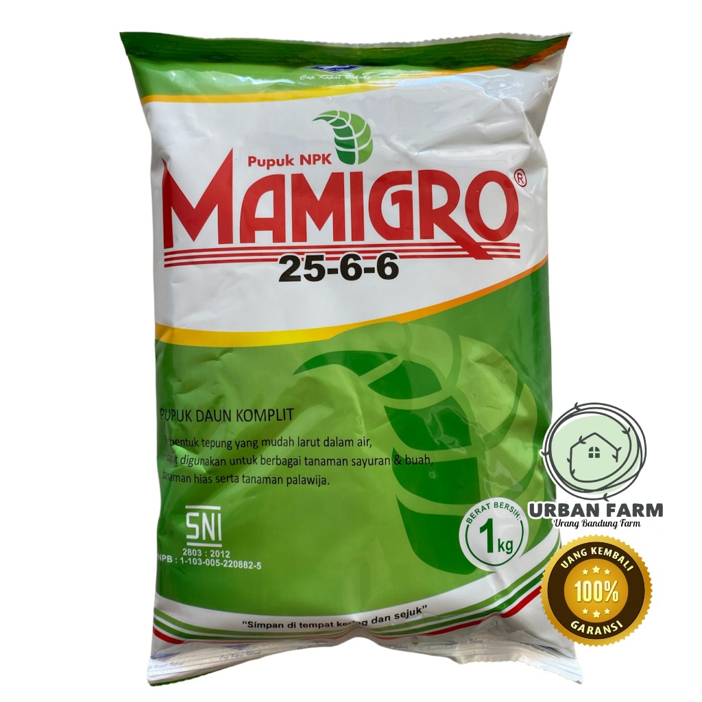Jual Pupuk Daun MAMIGRO DAUN 1kg - Pupuk Majemuk Mamigro 25-6-6 ...