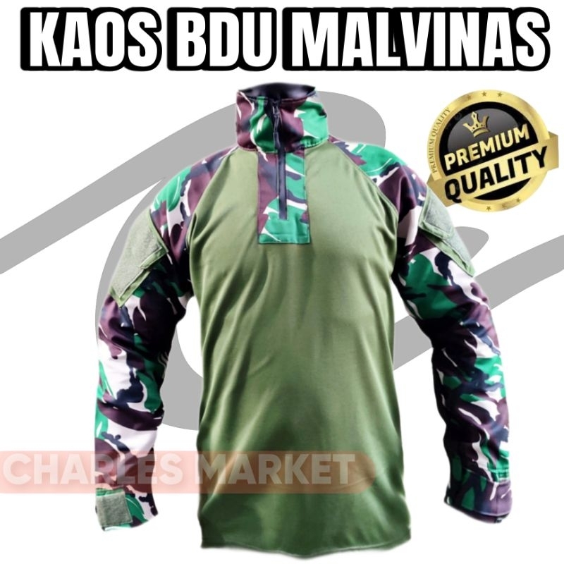 Jual KAOS BDU MALVINAS - BDU COMBAT MALVINAS - BAJU BDU BALOTELI MALVINAS | Shopee Indonesia