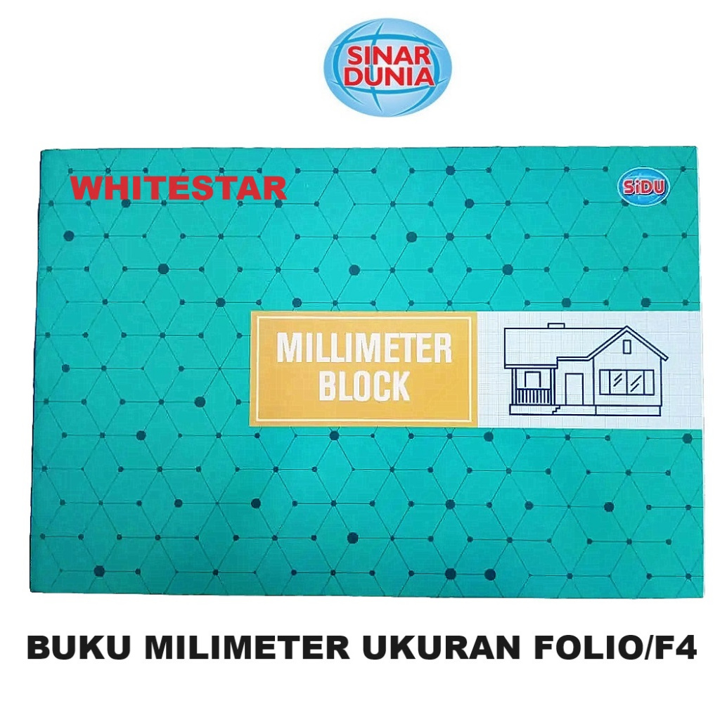 Jual buku milimeter / millimeter block sinar dunia sidu ukuran folio ...