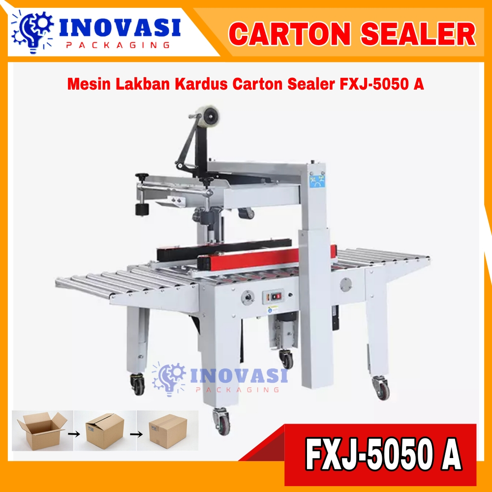Jual Mesin Carton Sealer FXJ-5050A Mesin Lakban Kardus / Carton Box | Shopee Indonesia