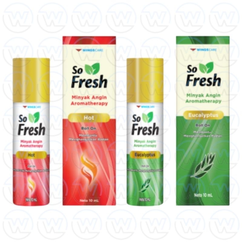 Jual So Fresh Minyak Angin Aromatherapy 10ml | Shopee Indonesia