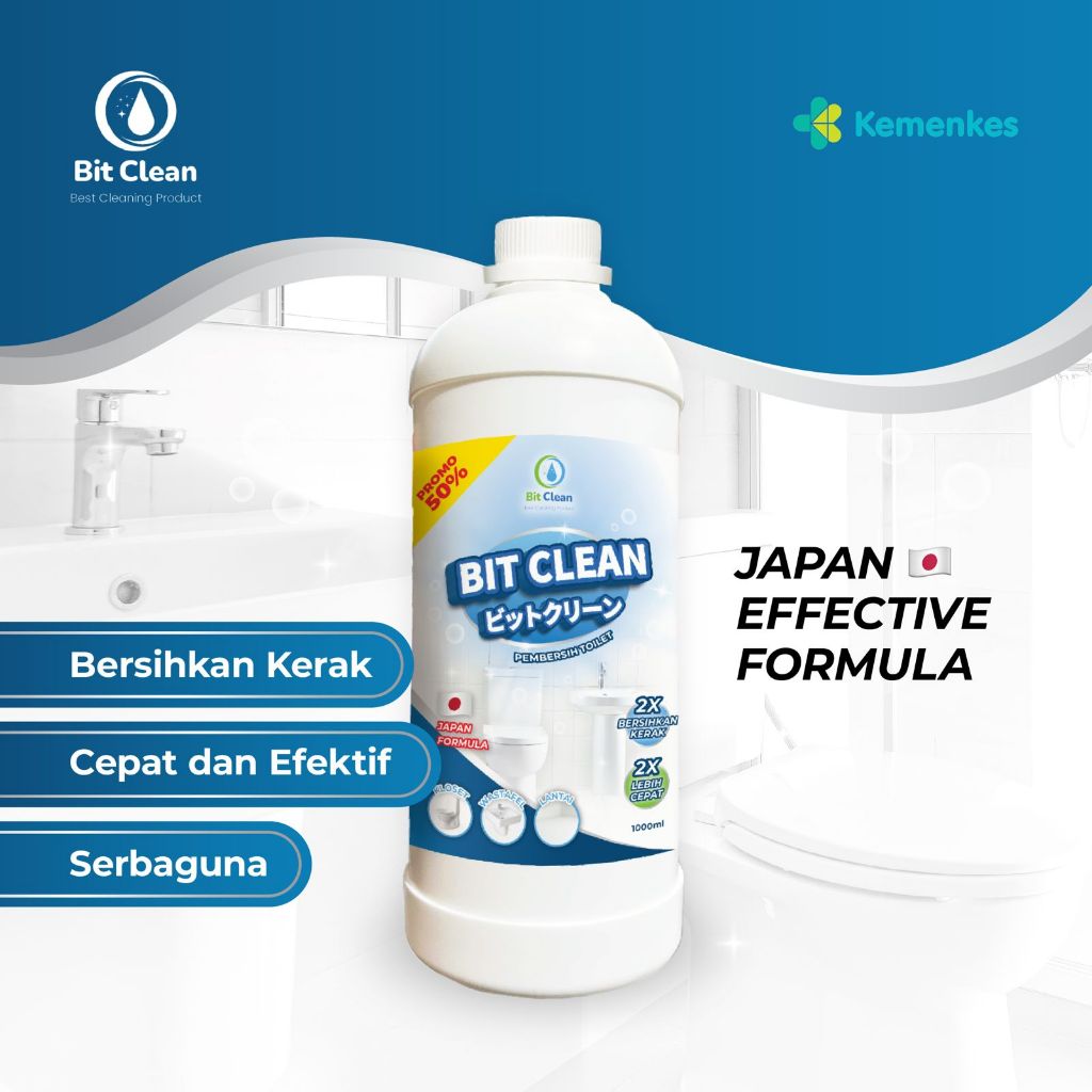 Jual Pembersih Kerak Kamar Mandi Toilet Cleaner Ampuh Bitclean Formula ...