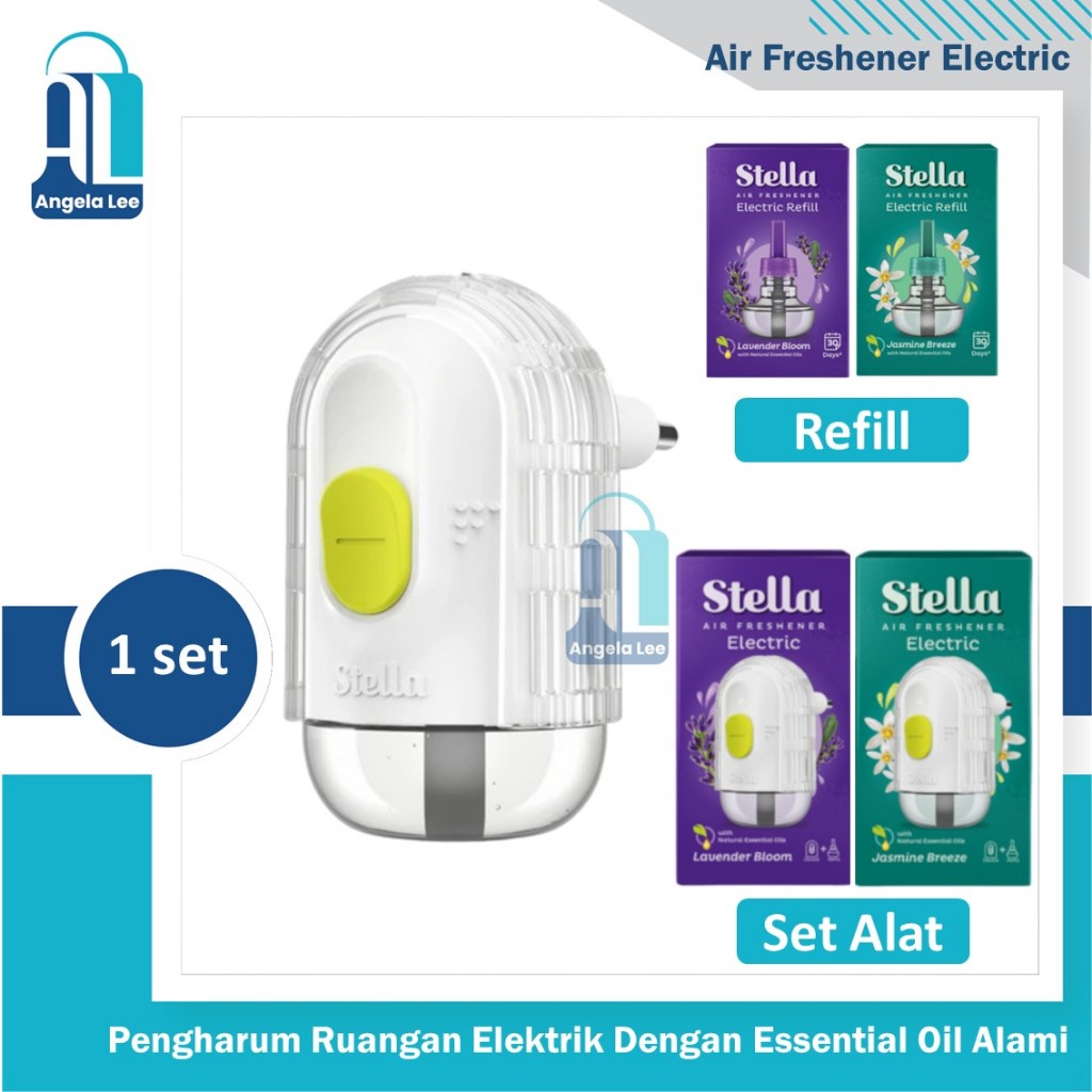 Jual Stella Air Freshener Electric Set Alat dan Refill Parfum Pengharum ...