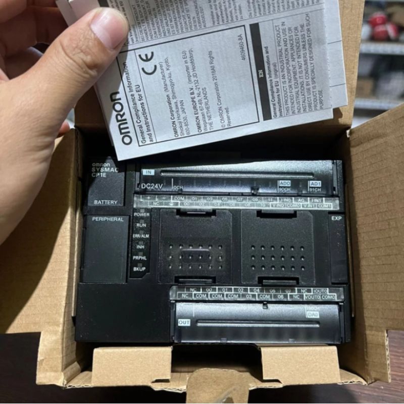 Jual PLC OMRON CP1E-NA20DT-D ORIGINAL ASLI | Shopee Indonesia