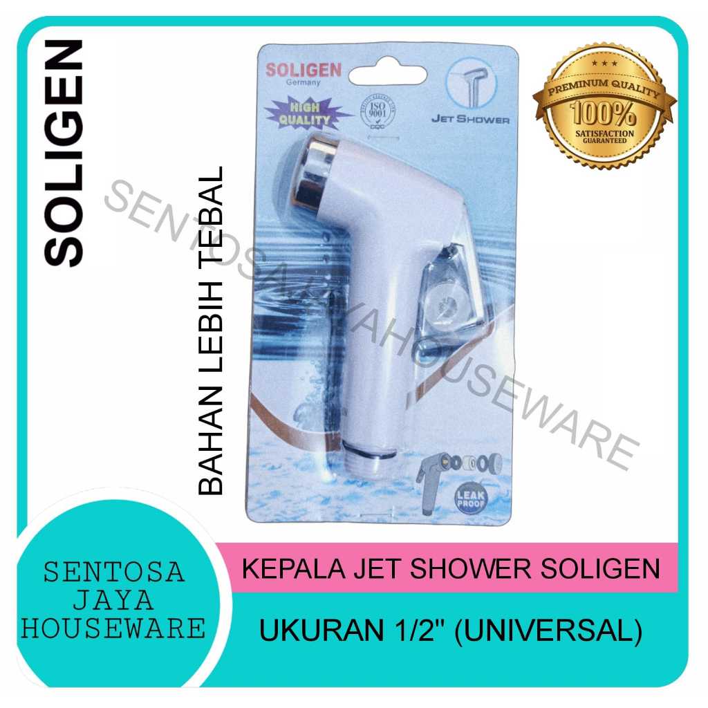 Jual KEPALA JET SHOWER PUTIH TEBAL SOLIGEN | Shopee Indonesia