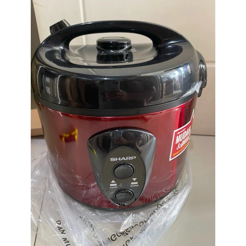 Jual MAGIC COM RICE COOKER MEREK Sharp & Miyako KS-N18MG-SL Rice Cooker ...