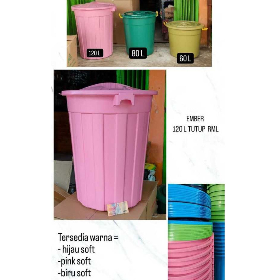 Jual ( KHUSUS GOSEND & GRAB ) Terlaris Ember 120 Liter / Ember Besar ...
