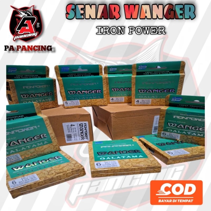 Jual SENAR WANGER IRON POWER | Shopee Indonesia