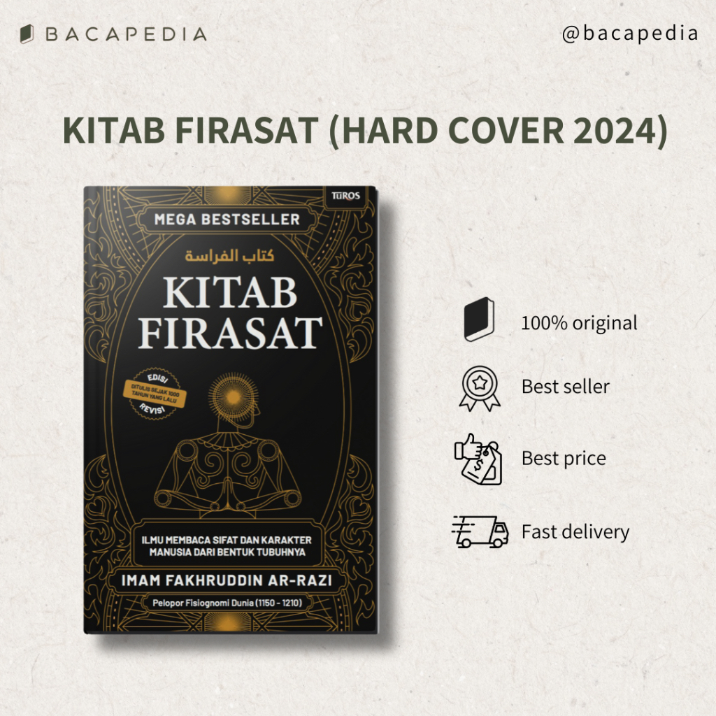 Jual Buku Kitab Firasat - Imam Fakhruddin Ar-Razi (Hard Cover) | Shopee ...