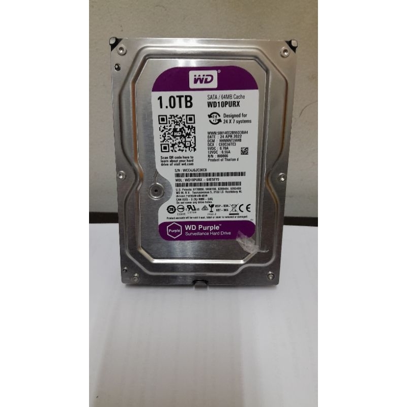 Jual HARDDISK INTERNAL 1TB HDD CCTV TYPE SATA UKURAN 3'5INCH HDD ...