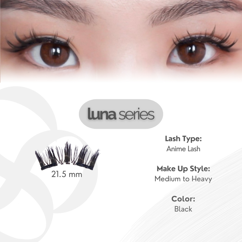 Jual KISSHA - LUNA Series 2024 bulu mata magnetic lashes viral tanpa lem tanpa eyeliner warna ...