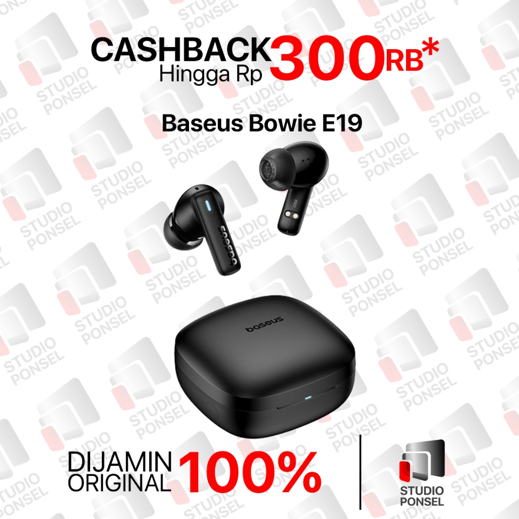 Jual Baseus Bowie E19 TWS ENC Mic True Wireless Earbuds IPX5 Powerful Bass Bluetooth Earphone ...