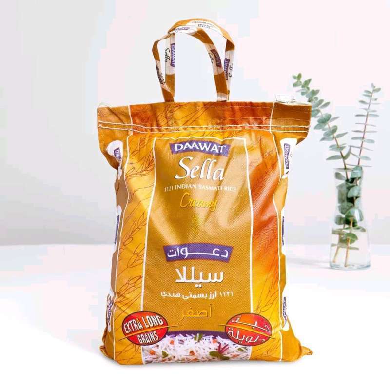 Jual Daawat Sella 1121 Indian Basmati Rice 5kg | Beras Basmati | Beras India | Indian Rice ...