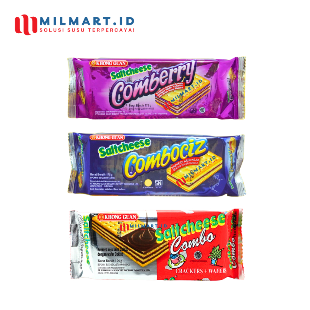 Jual KHONG GUAN SALTCHEESE COMBOCIZ 175 G BISCUIT SALT CHEESE KOMBO ...