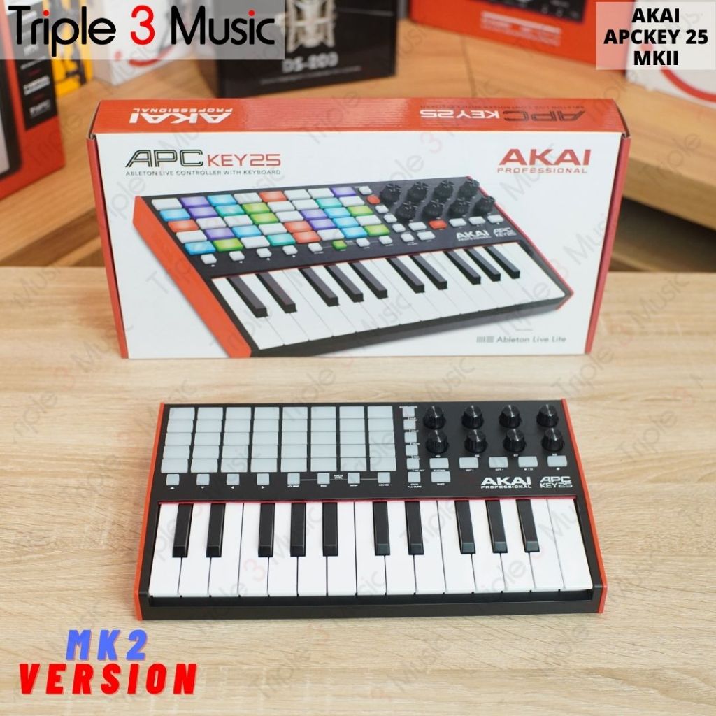 Jual Akai APC Key 25 Midi controller 25 key With launchpad | Shopee ...