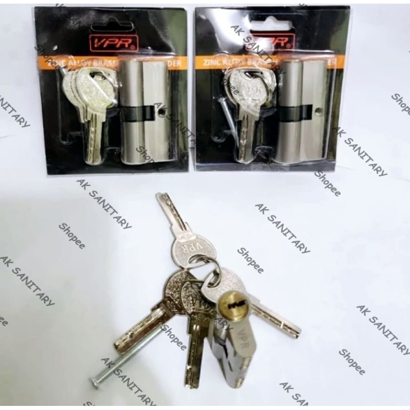 Jual Silinder Kunci Pintu Kecil VPR - Cylinder Pintu Rumah Komputer VPR | Shopee Indonesia