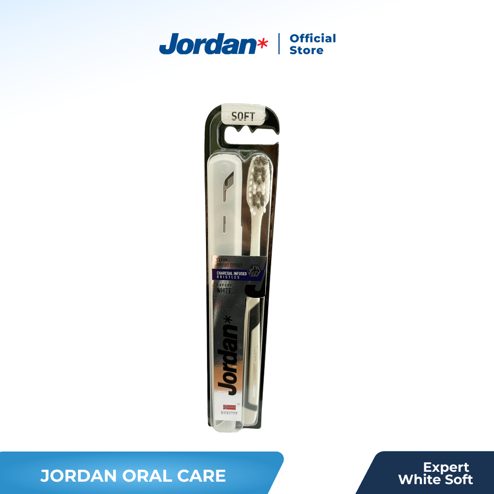 Jual Jordan Oral Care EXPERT WHITE SOFT - Sikat Gigi | Shopee Indonesia