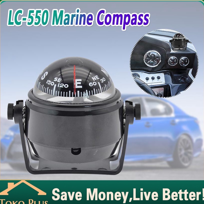 Jual KODE E5F Adjustable Kompas Kapal Perahu Kemiringan Kapal Compass ...