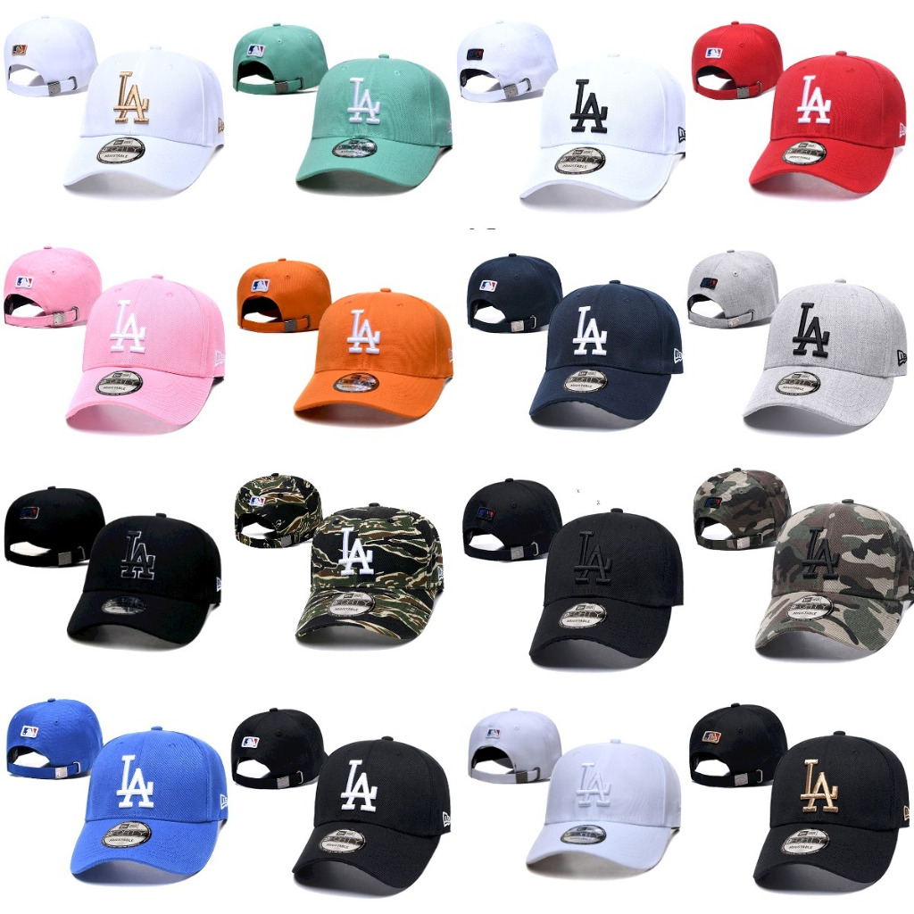 Jual Topi Baseball Caps LA Los Angeles Dodgers Katun Logo Bordir Unisex ...