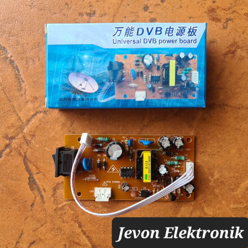 Jual Universal DVB Regulator Power Board Matrix Receiver Parabola ...