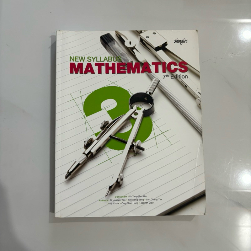 Jual Buku Shinglee New Syllabus Mathematics 7th edition 3 | Shopee ...