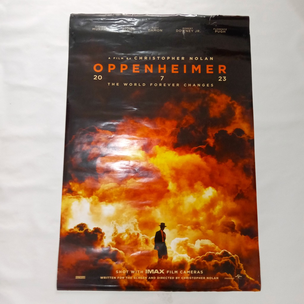 Jual Poster Film OPPENHEIMER The World Forever Changes 2023 | Shopee Indonesia